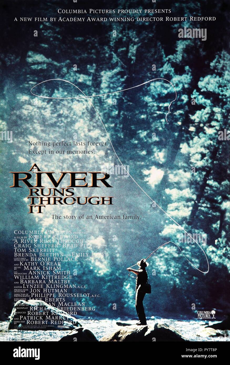 Original film title: A RIVER RUNS THROUGH IT. English title: A RIVER ...