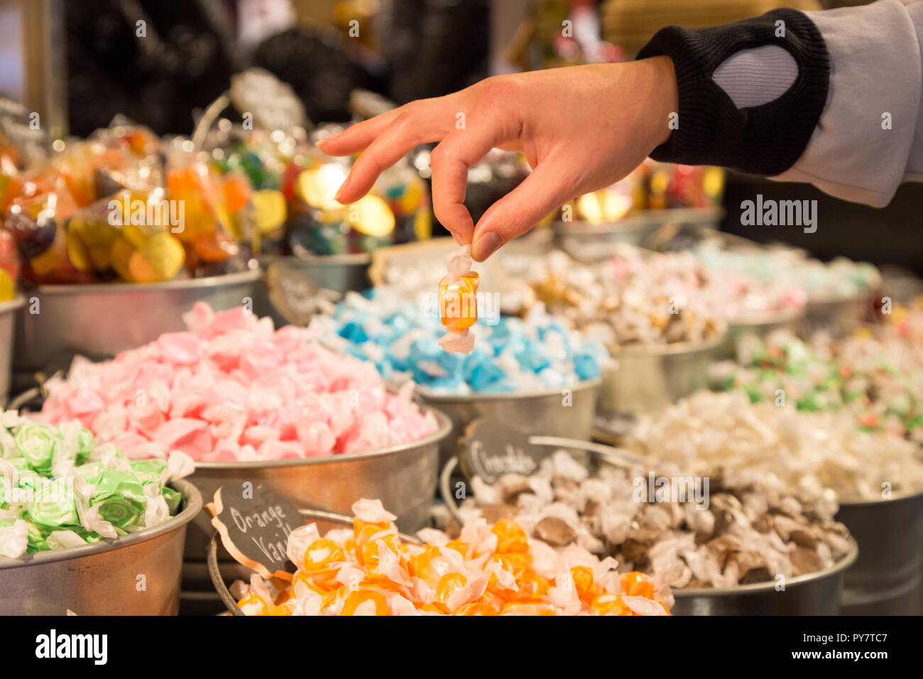 Candy buckets hi-res stock photography and images - Alamy