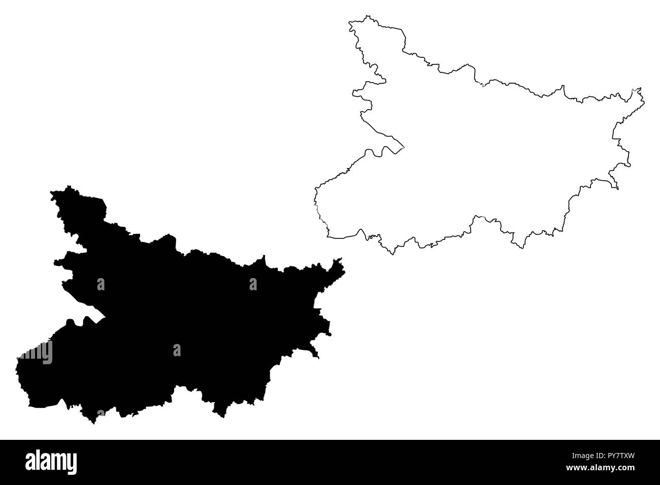 Bihar (States and union territories of India, Federated states ...