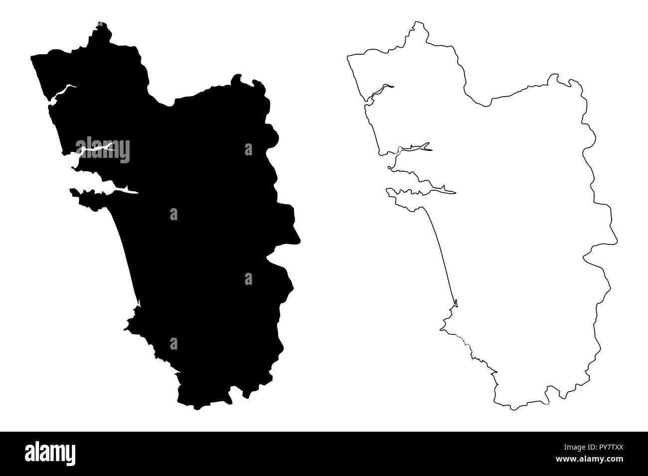 Goa (States and union territories of India, Federated states, Republic ...