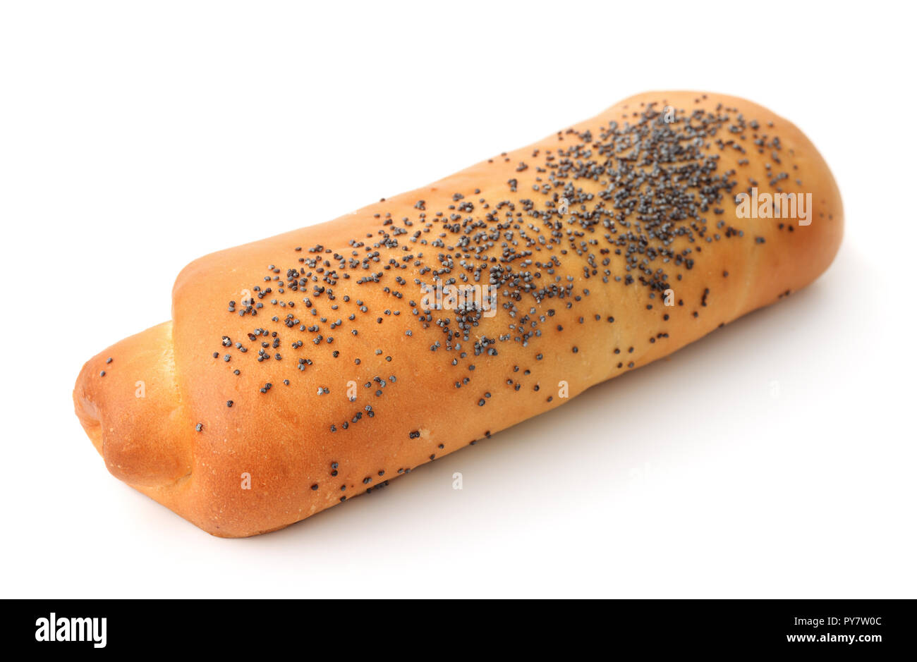 Freshly baked roll on Cut Out Stock Images & Pictures - Alamy