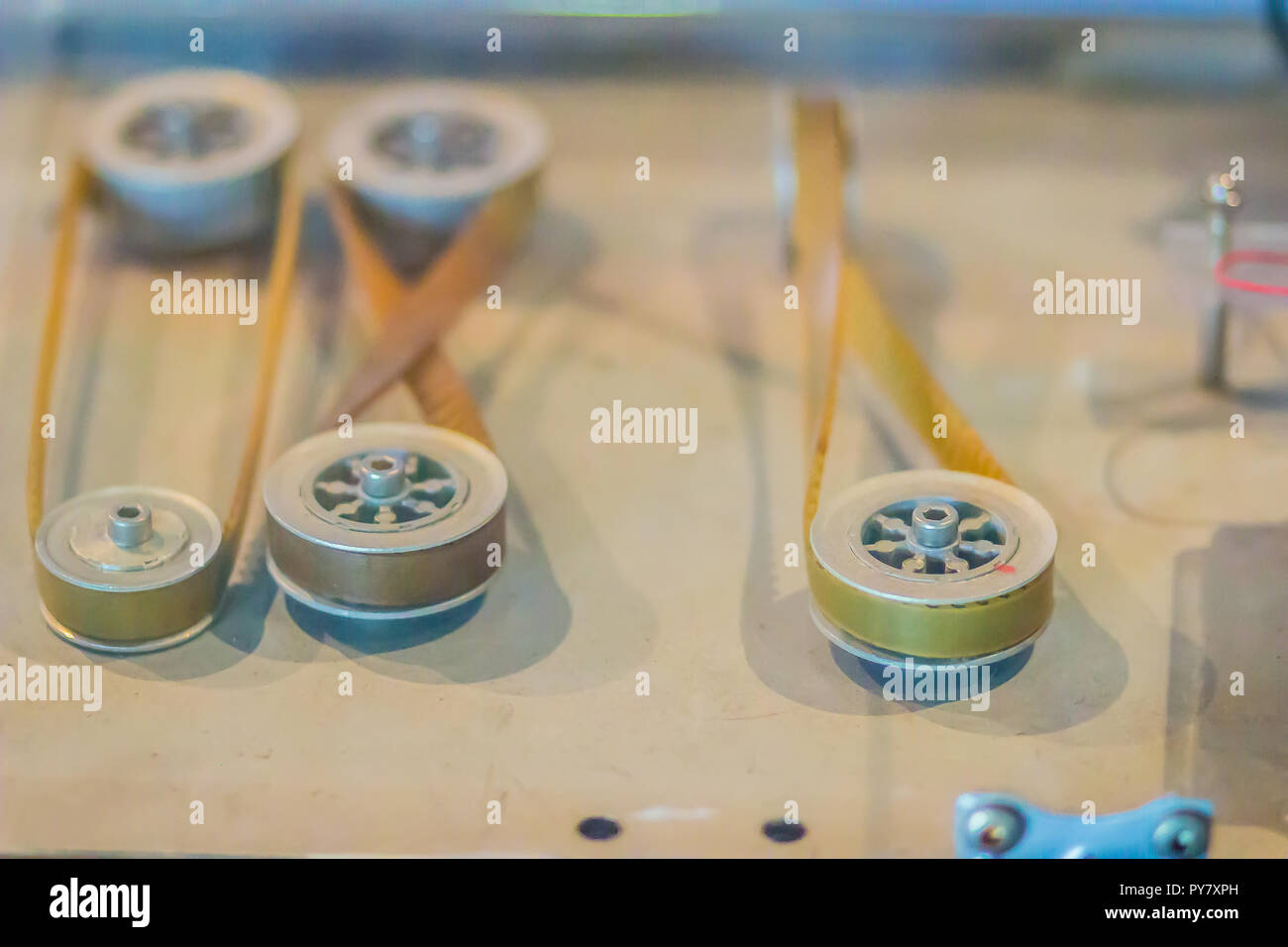 Sample product of metal ball and pulley sets for sale Stock Photo - Alamy