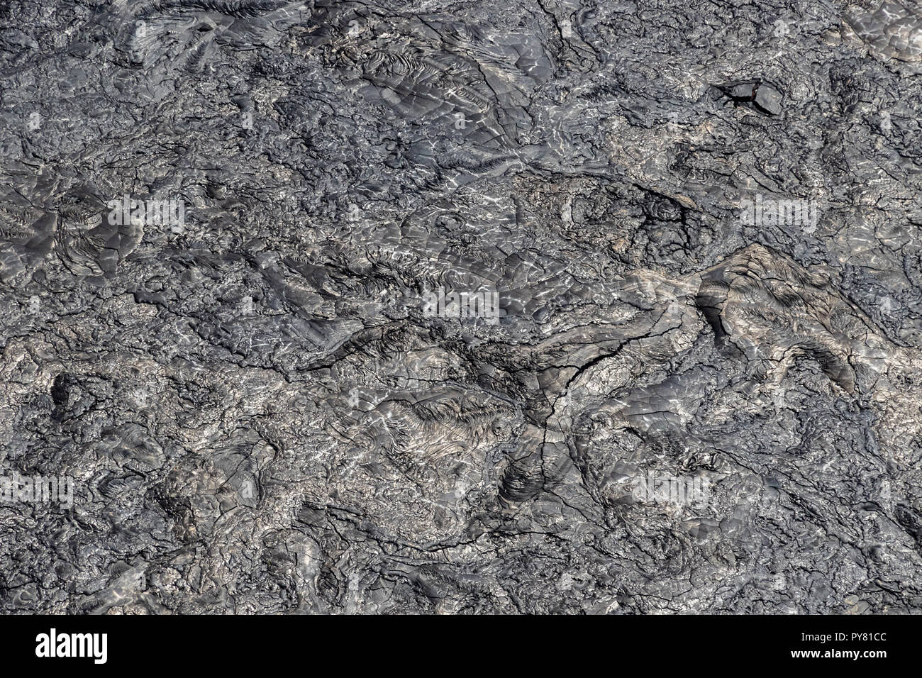 Pahoehoe lava hawaiian hi-res stock photography and images - Alamy