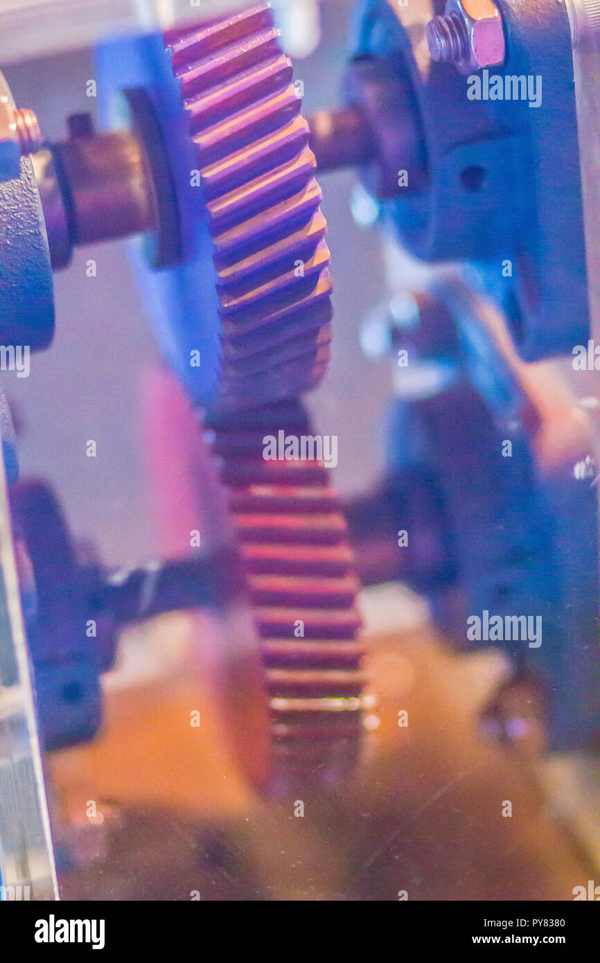 Helical gears hi-res stock photography and images - Alamy