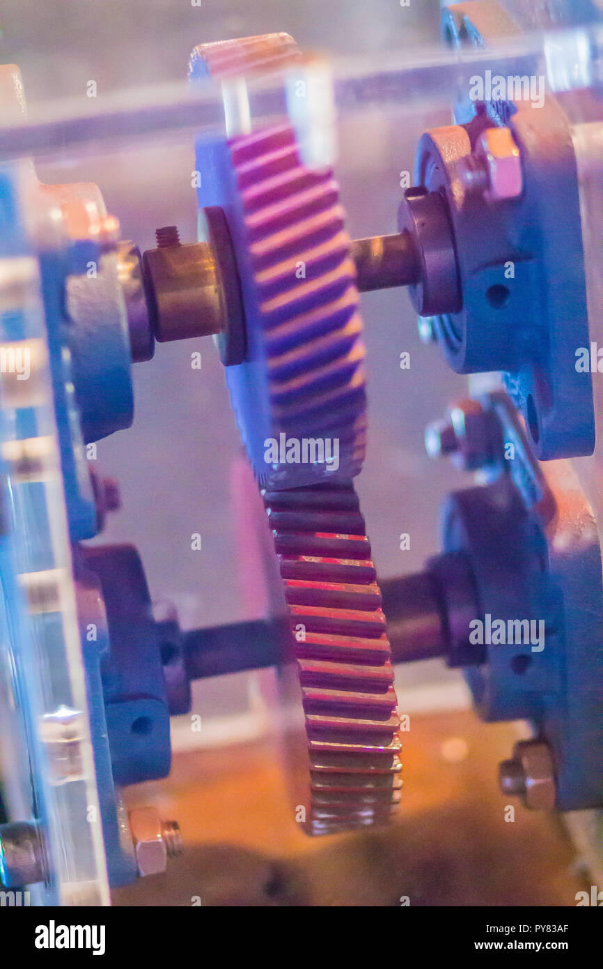 Helical gears hi-res stock photography and images - Alamy