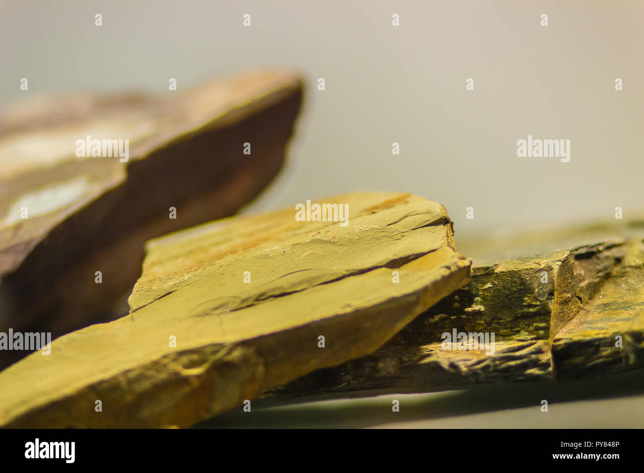 Shale mineral stone specimen from mining and quarrying industries ...