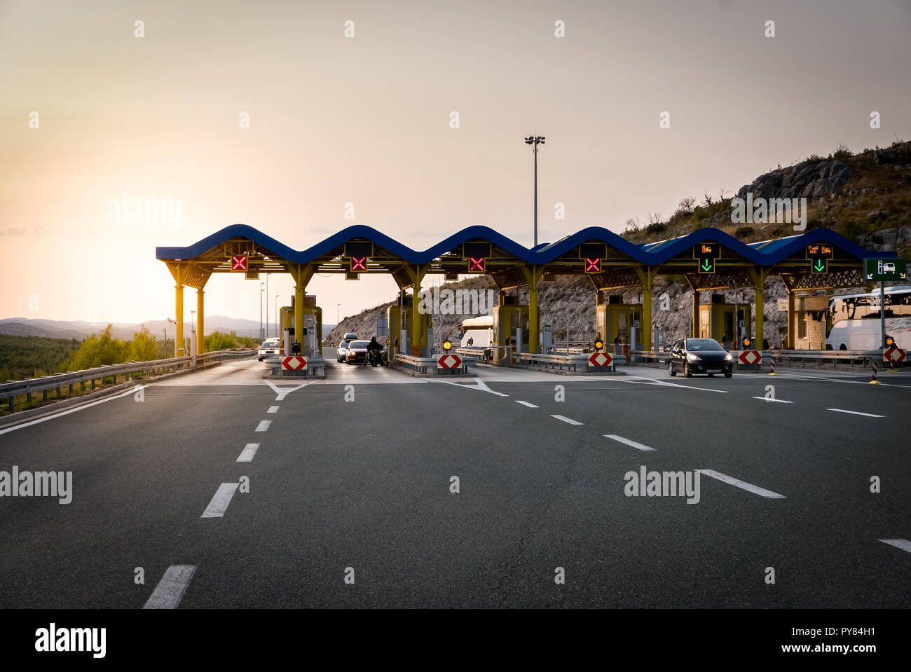Toll Gate Stock Photos & Toll Gate Stock Images - Alamy
