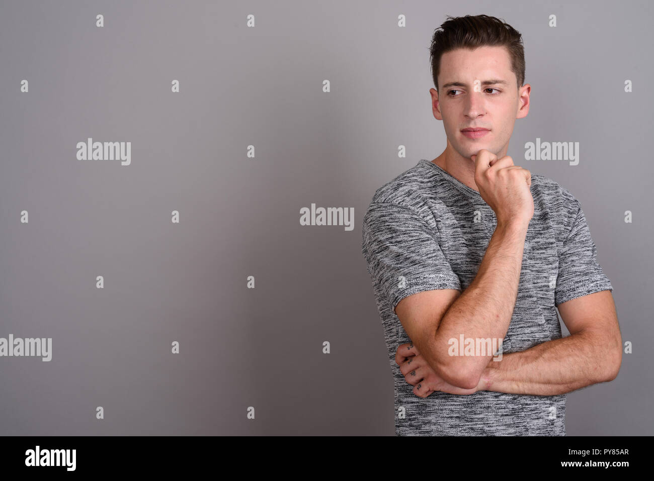 Worried thinking hi-res stock photography and images - Alamy