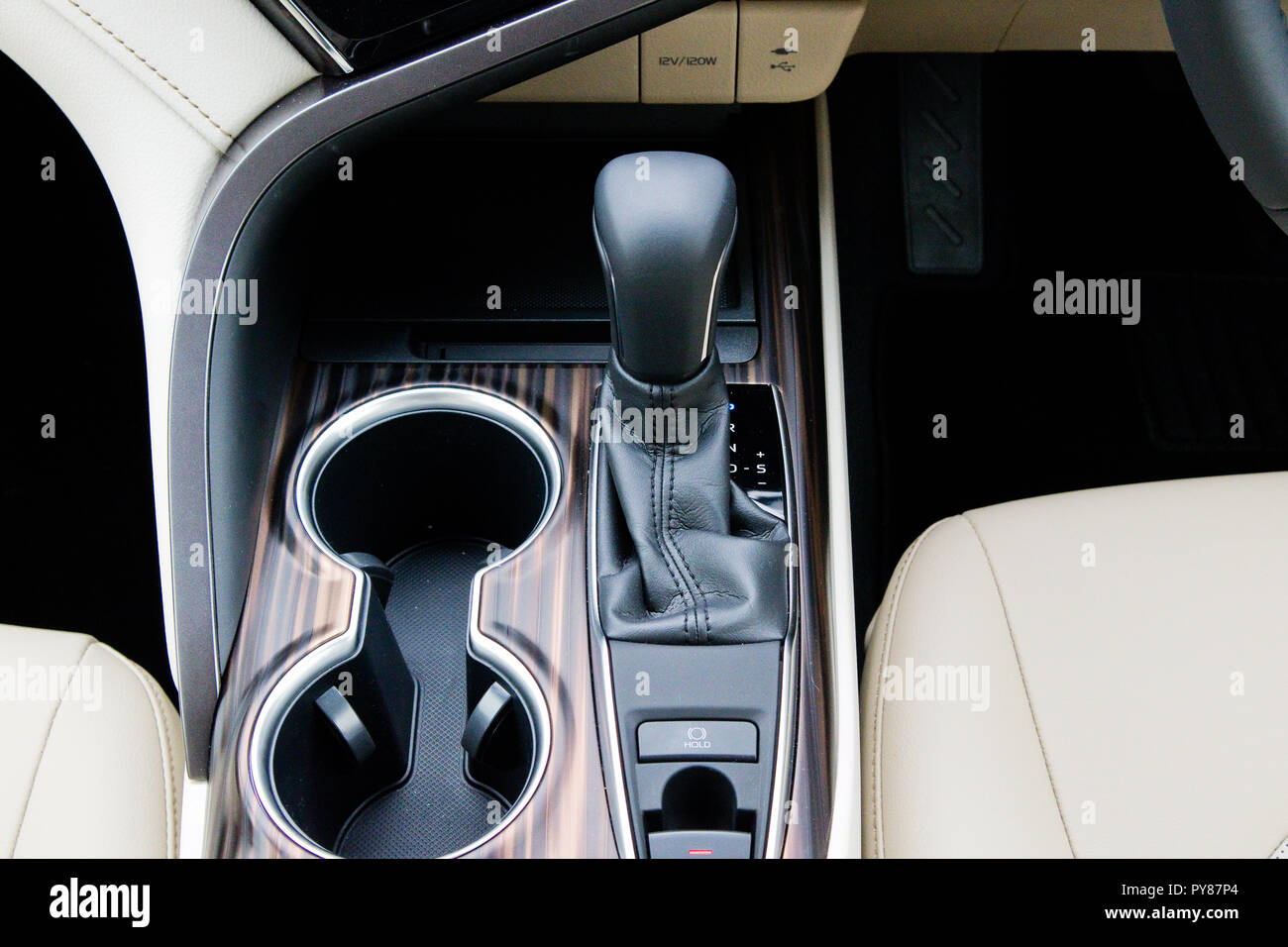 Hong Kong, China Jan 26, 2018 : Toyota Camry 2018 Gear Box Jan 26 2018 ...