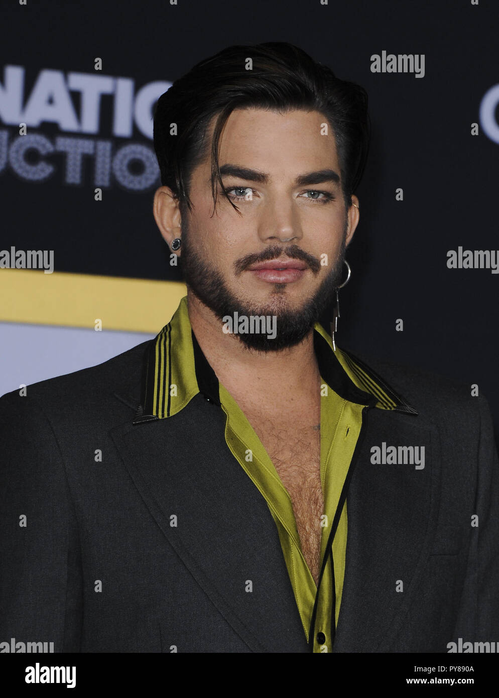 Film Premiere Star is Born Featuring: Adam Lambert Where: Los Angeles ...