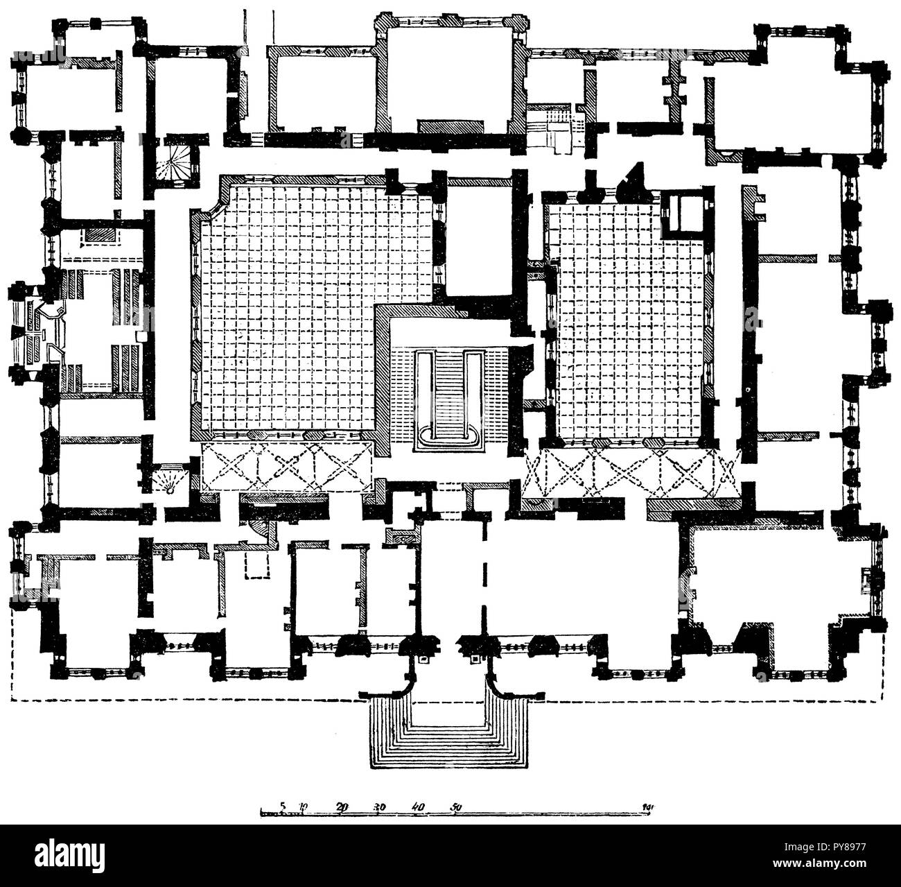 Longleat house architecture Black and White Stock Photos & Images - Alamy
