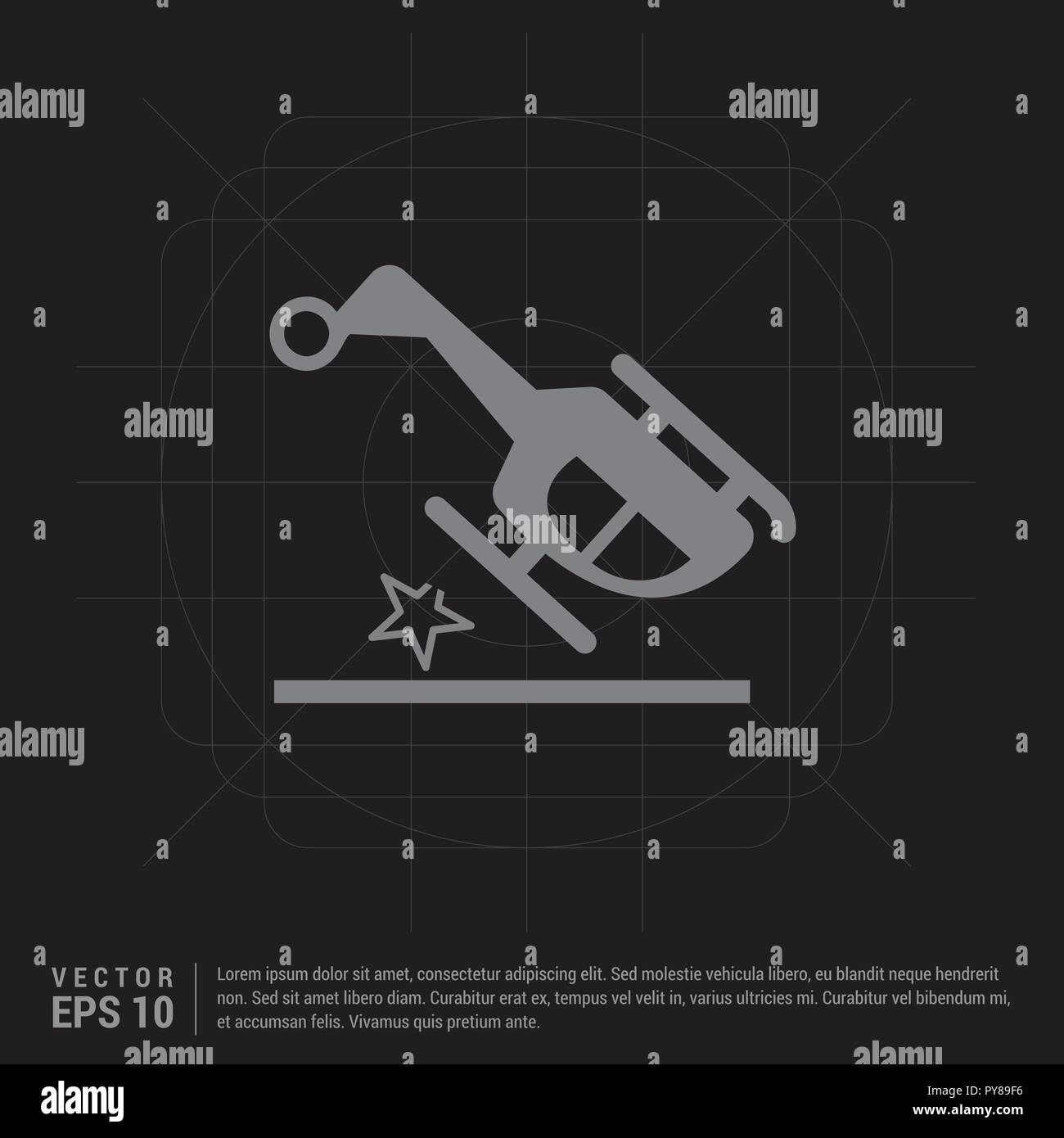 Light aircraft crash Stock Vector Images - Alamy