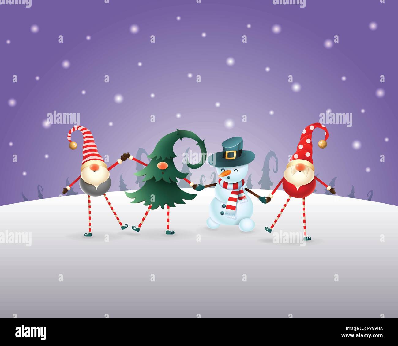 We are your friends year Stock Vector Images - Alamy