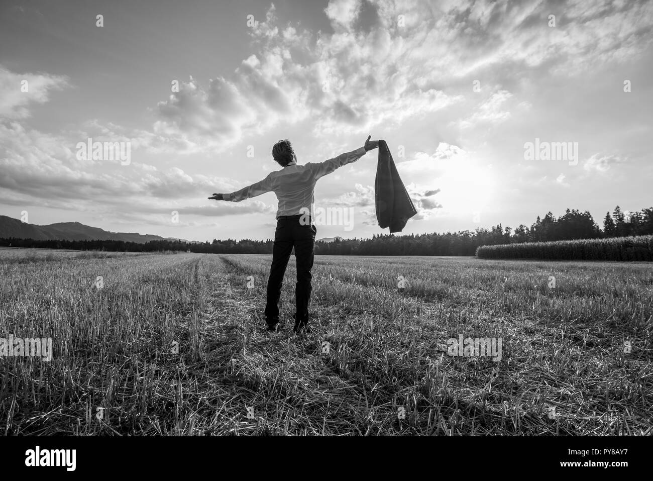 Spiritual victory Black and White Stock Photos & Images - Alamy