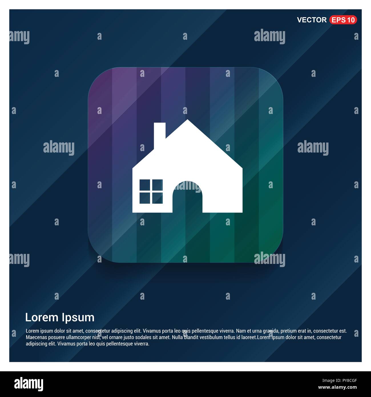 Home Icon - Free vector icon Stock Vector Image & Art - Alamy