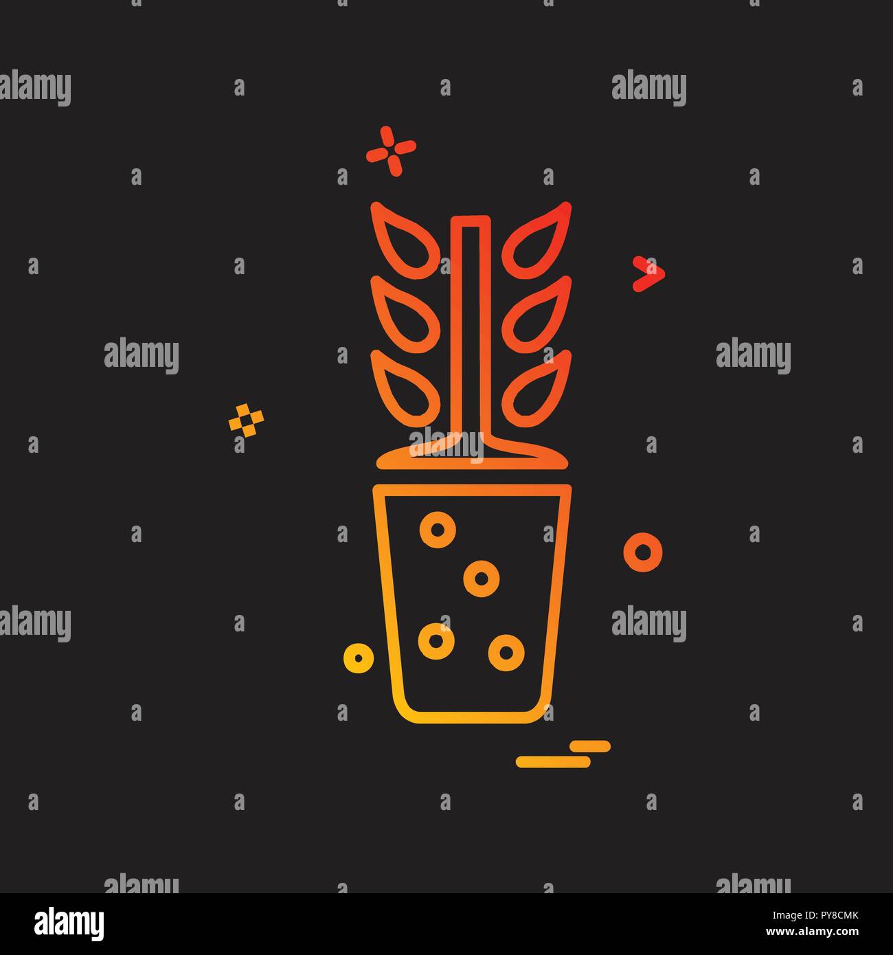 Plants icon design vector Stock Vector Image & Art - Alamy