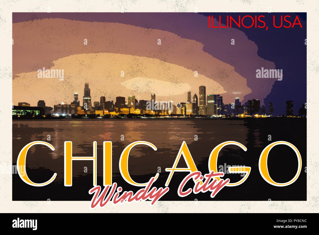 The lake district vintage travel poster hi-res stock photography and ...