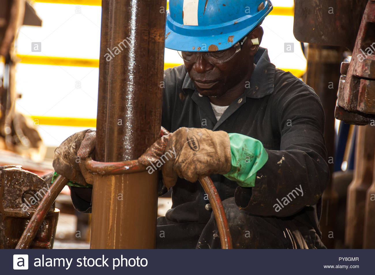 Man Dirty Overalls High Resolution Stock Photography and Images - Alamy