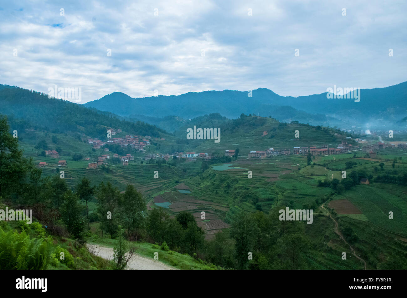 Hilly region of nepal hi-res stock photography and images - Alamy