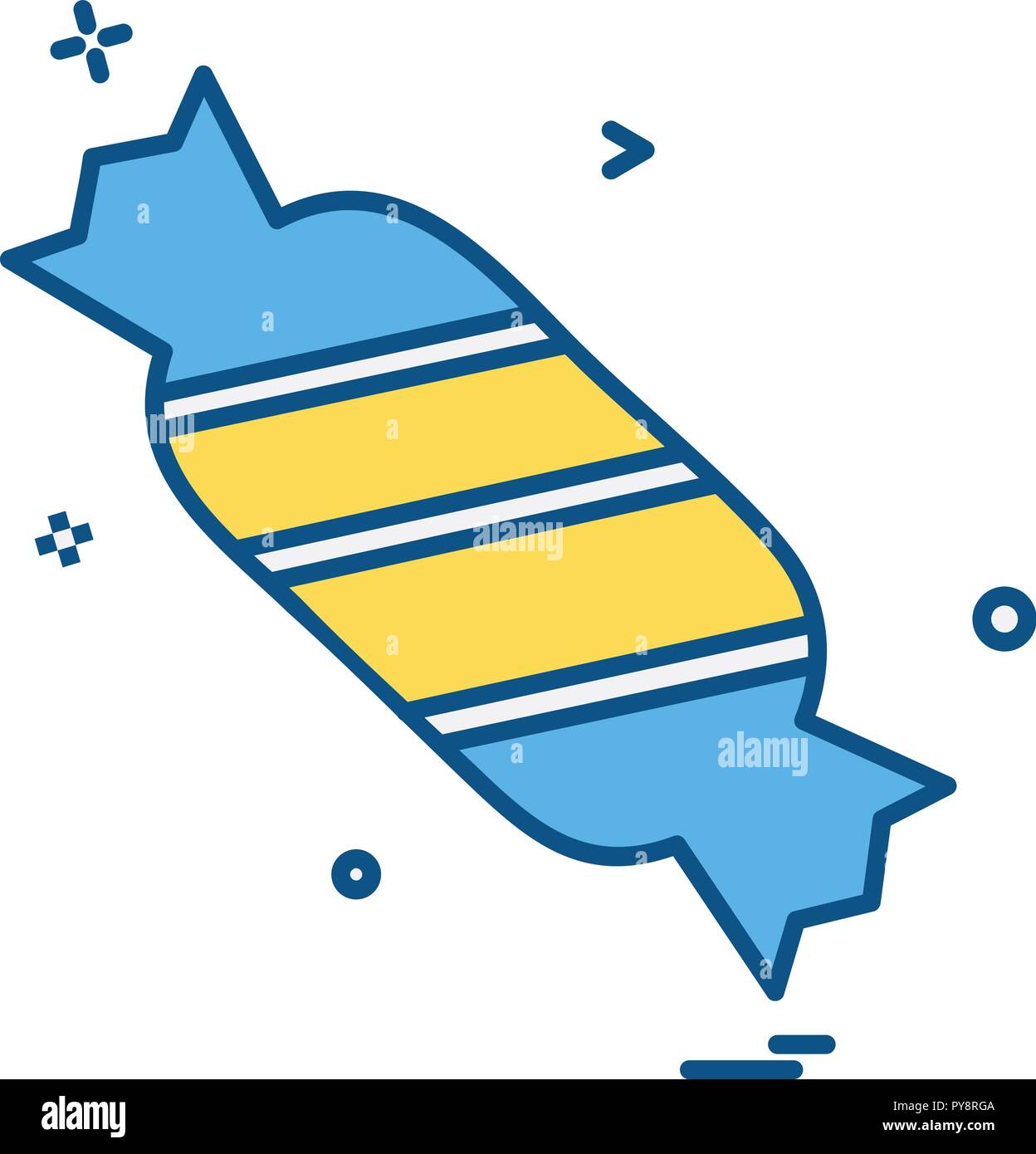 Toffee icon design vector Stock Vector Image & Art - Alamy