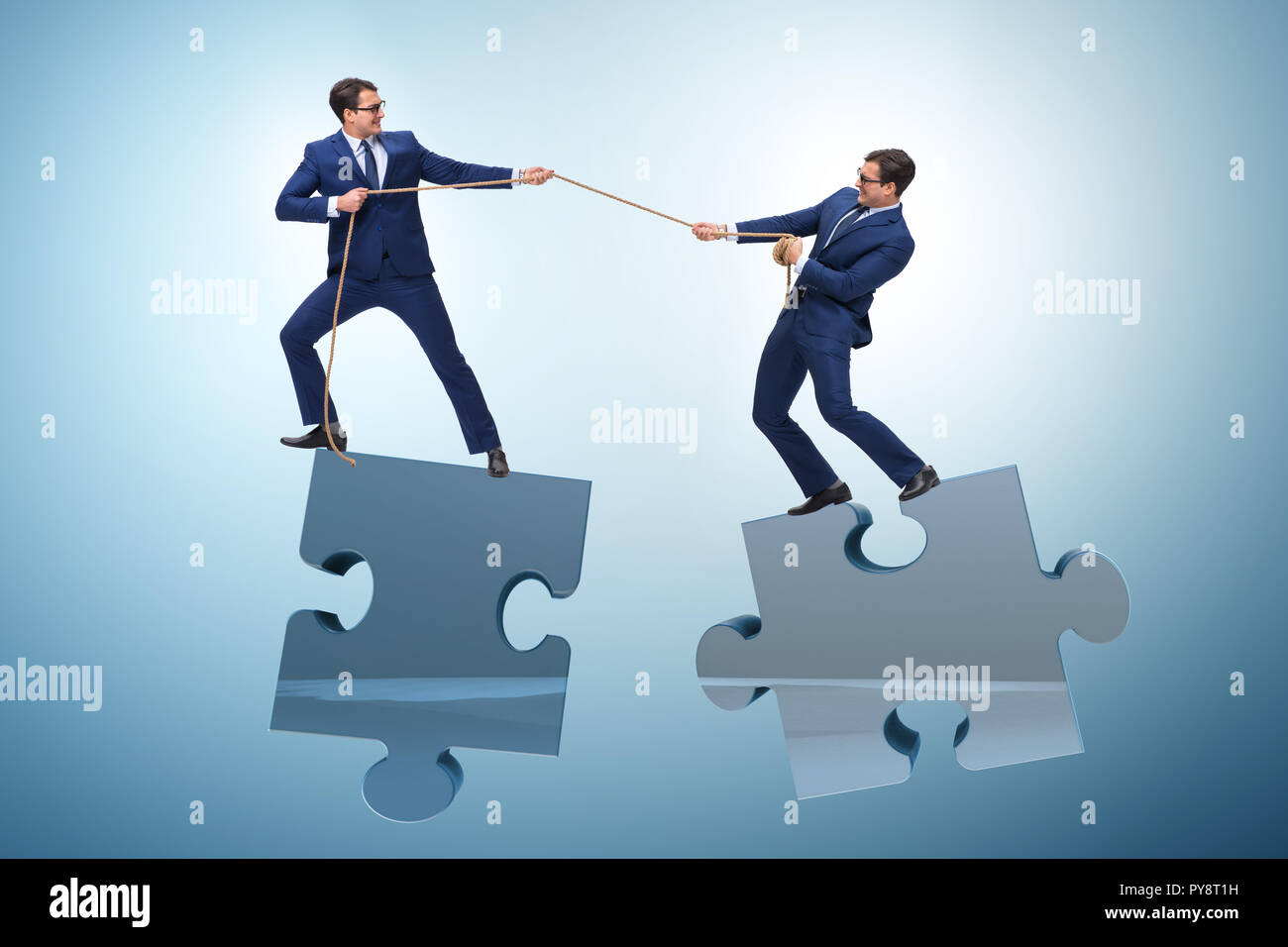 Business concept of teamwork and competition Stock Photo - Alamy