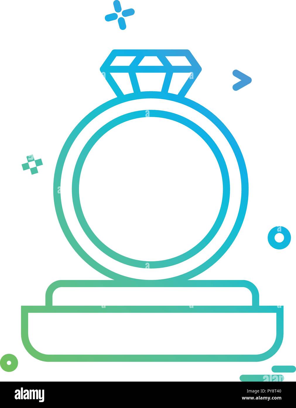 Ring icon design vector Stock Vector Image & Art - Alamy