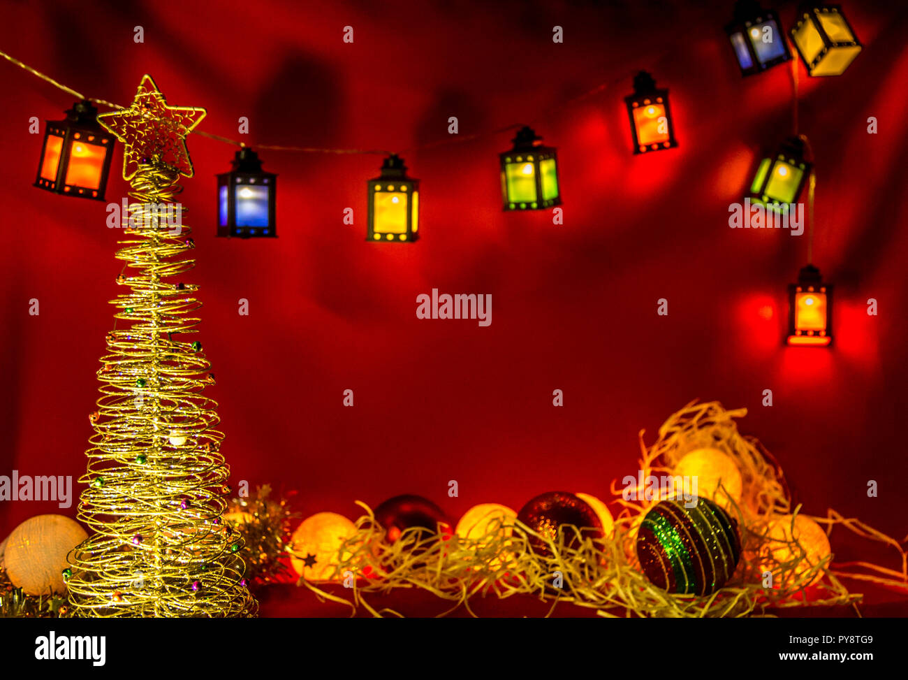 natal theme celebration december Stock Photo - Alamy