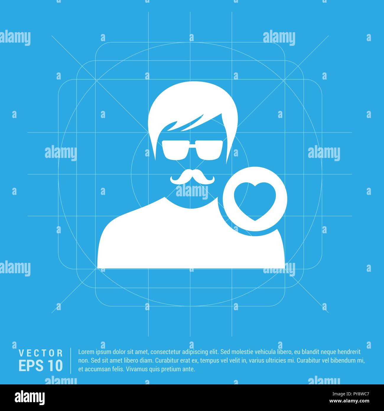 Favorite user icon Stock Vector Image & Art - Alamy