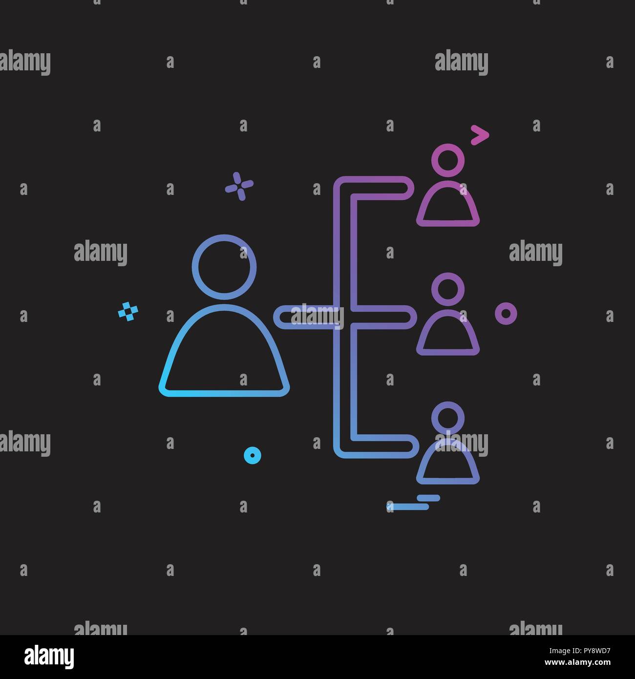 Network icon design vector Stock Vector Image & Art - Alamy