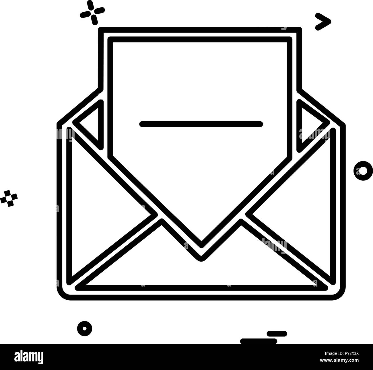 Letter icon design vector Stock Vector Image & Art - Alamy