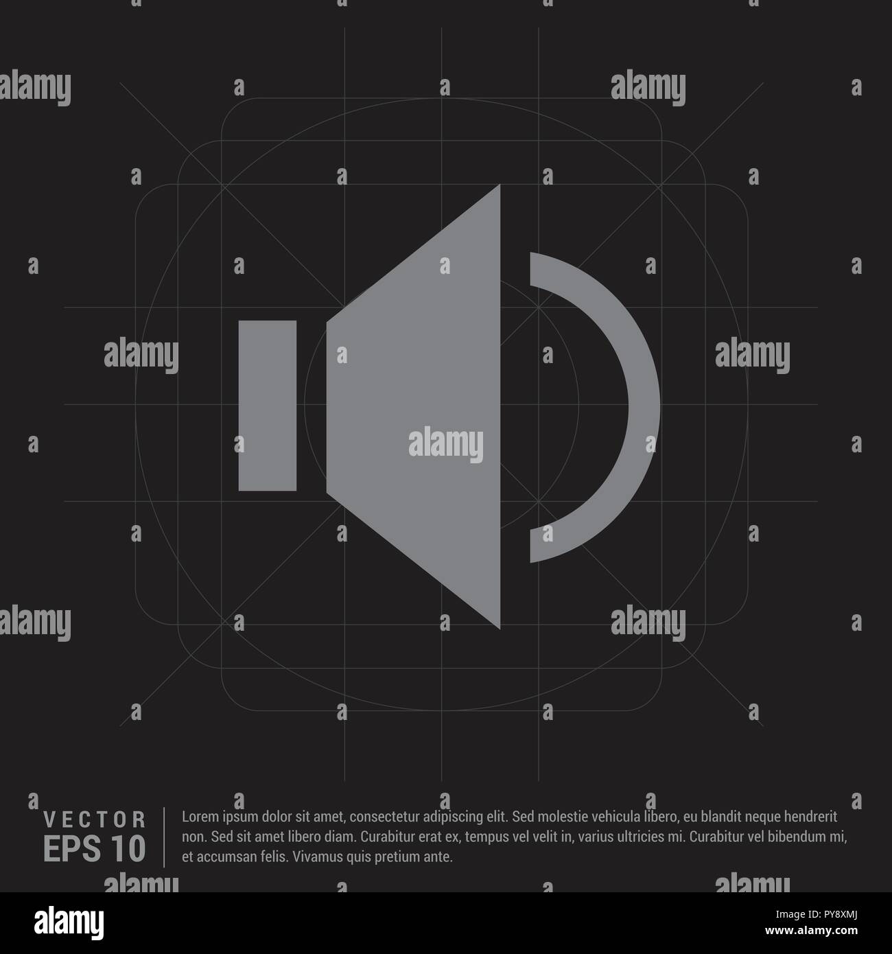 Sound volume icon Stock Vector Image & Art - Alamy