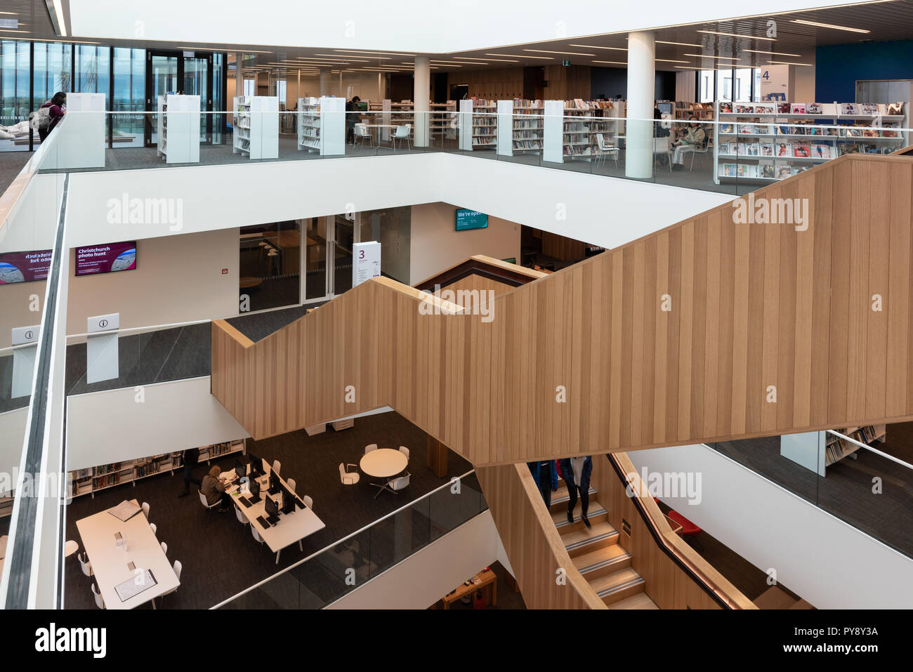 Turanga public library hi-res stock photography and images - Alamy