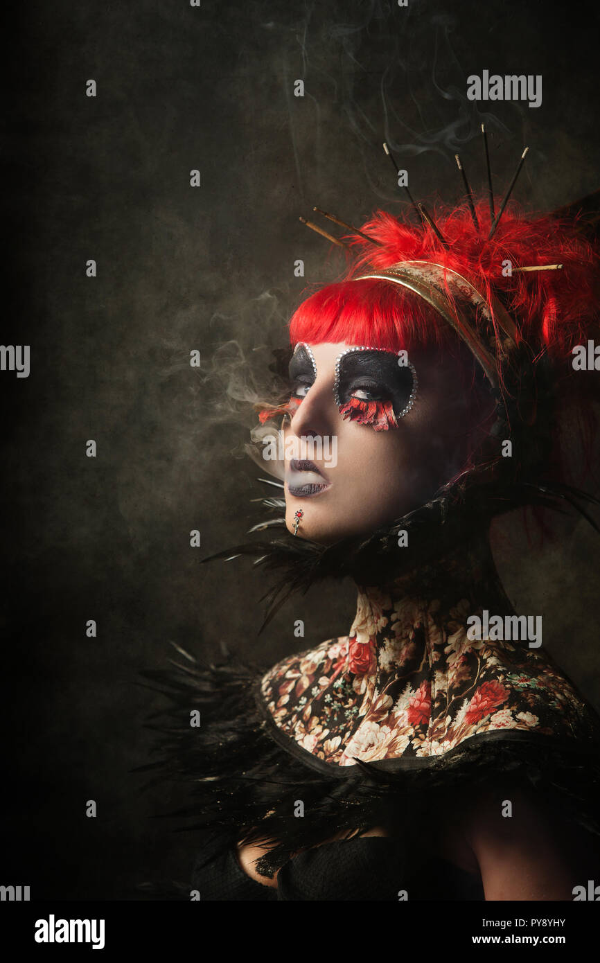 Gothic burlesque cabaret hi-res stock photography and images - Alamy