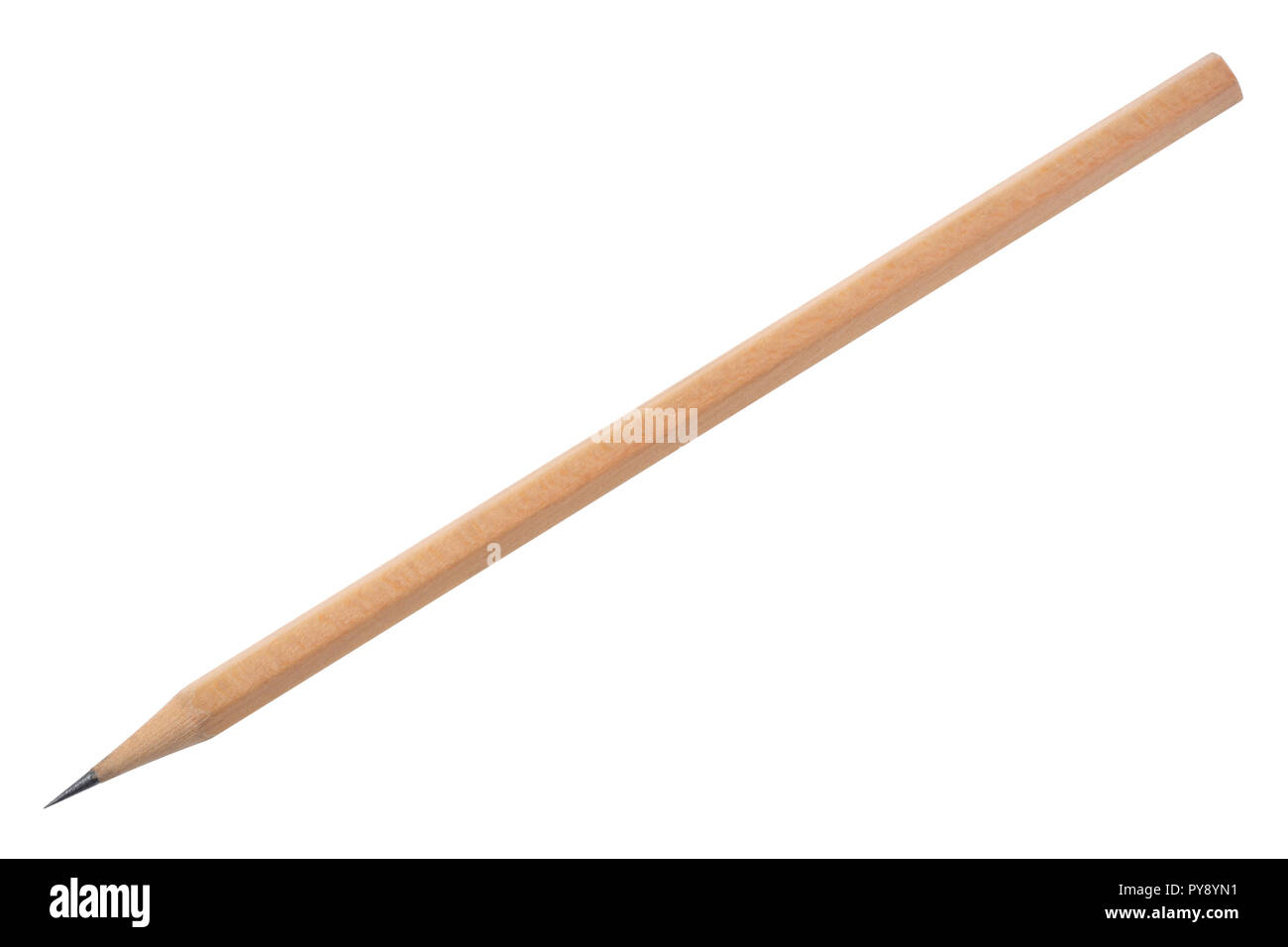 Wood pencil isolated on white Stock Photo - Alamy