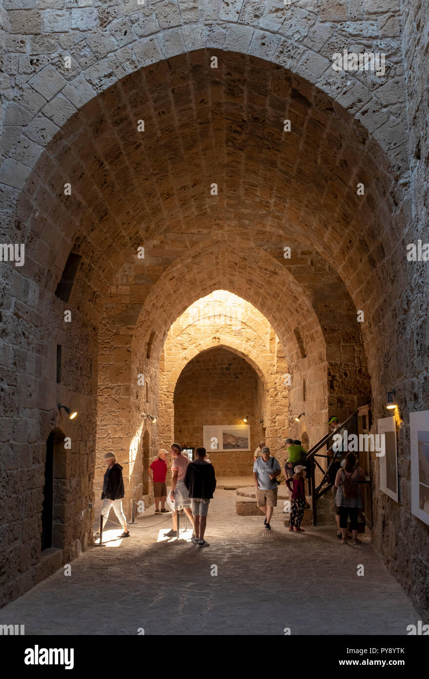 Stone castle interior hi-res stock photography and images - Alamy