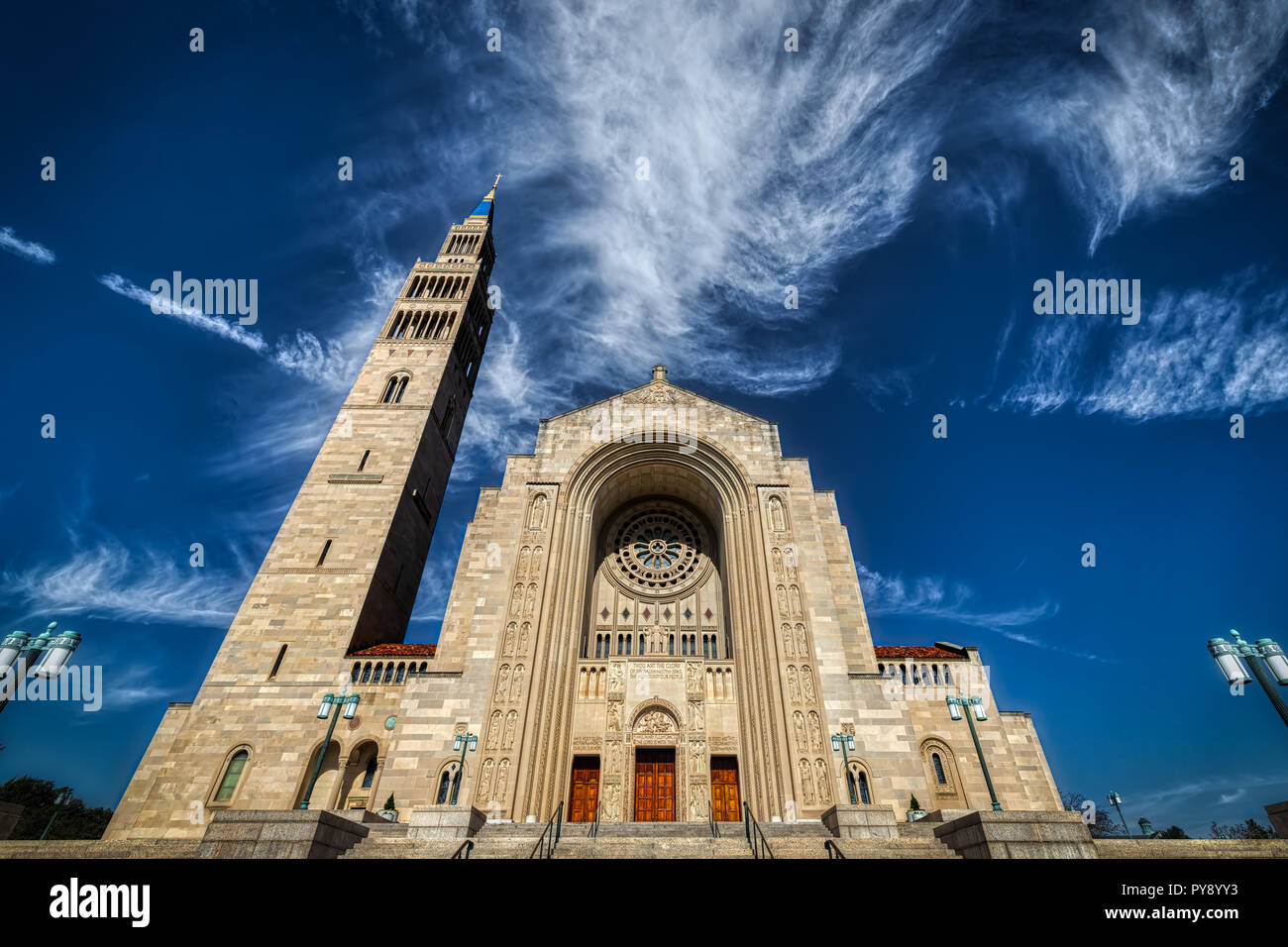 The largest Catholic church in North America, the Basilica of the ... The largest Catholic church in North America, the Basilica of the ...