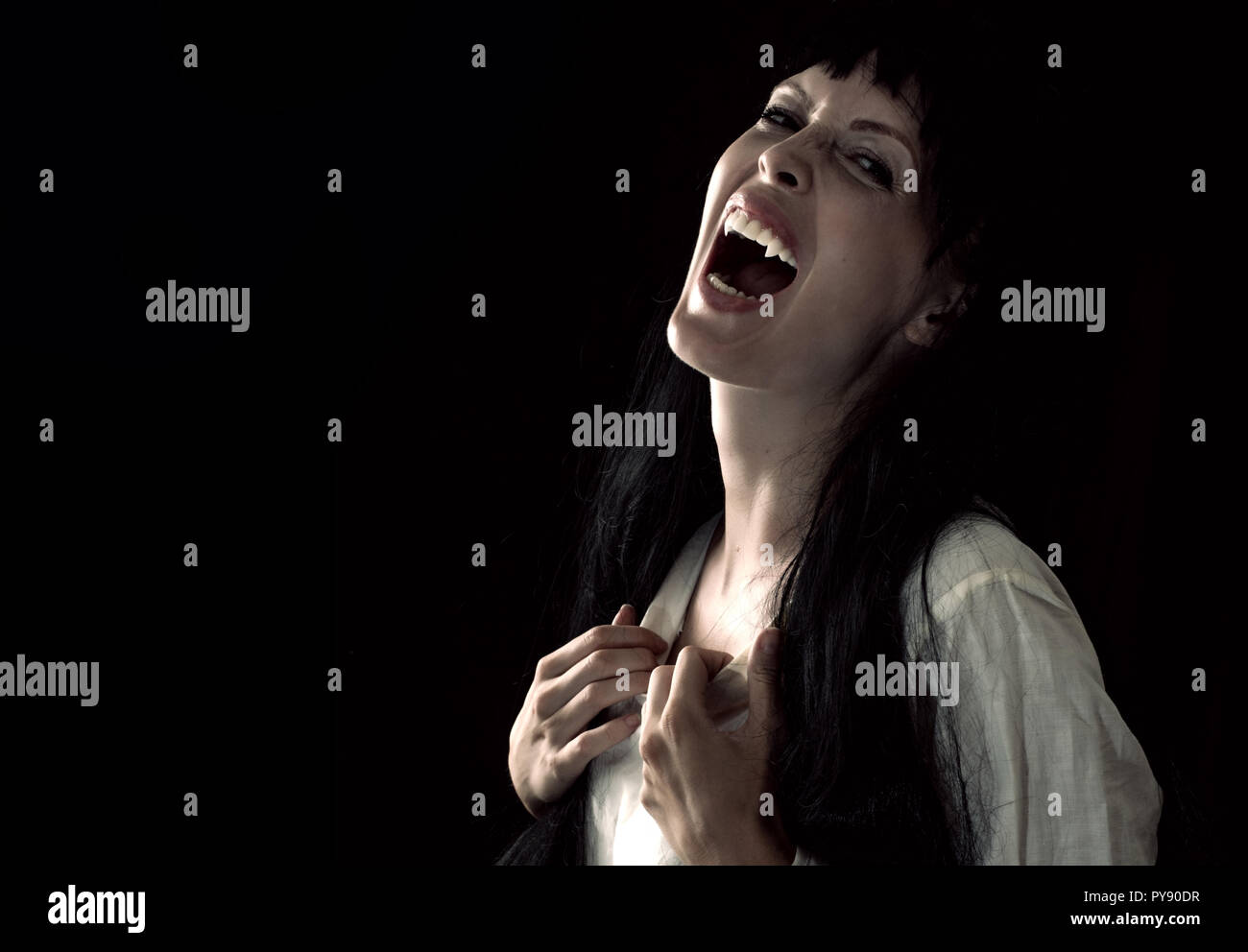 Vampire gaze hi-res stock photography and images - Alamy