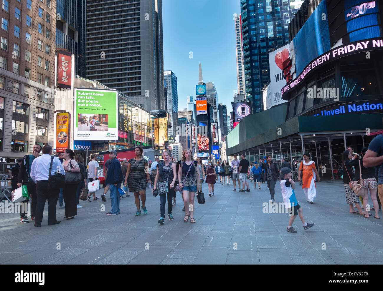 Times Square, Manhattan, New York City, NY, USA Stock Photo - Alamy