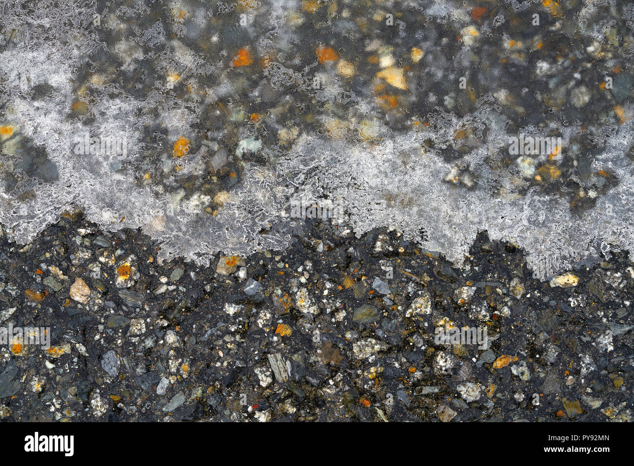 Iced pavement hi-res stock photography and images - Alamy