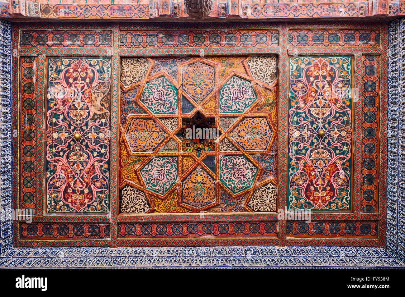 Uzbekistan, Khiva, Unesco World Heritage, Tosh Hovli palace Stock Photo ...