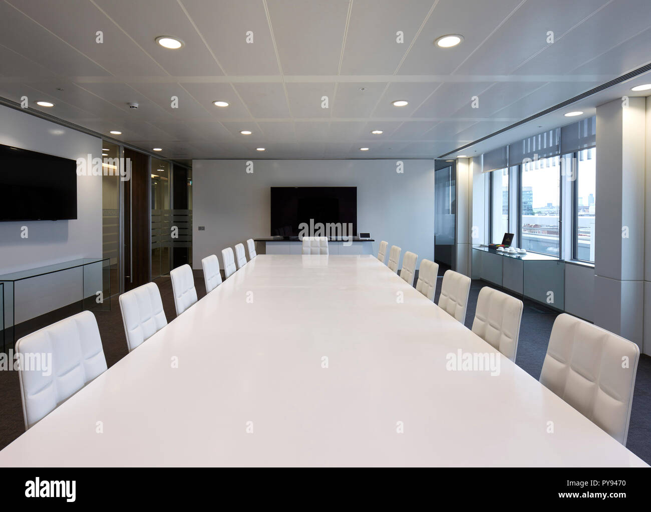 Boardroom Interior. Architectural Stock, London, United Kingdom ...