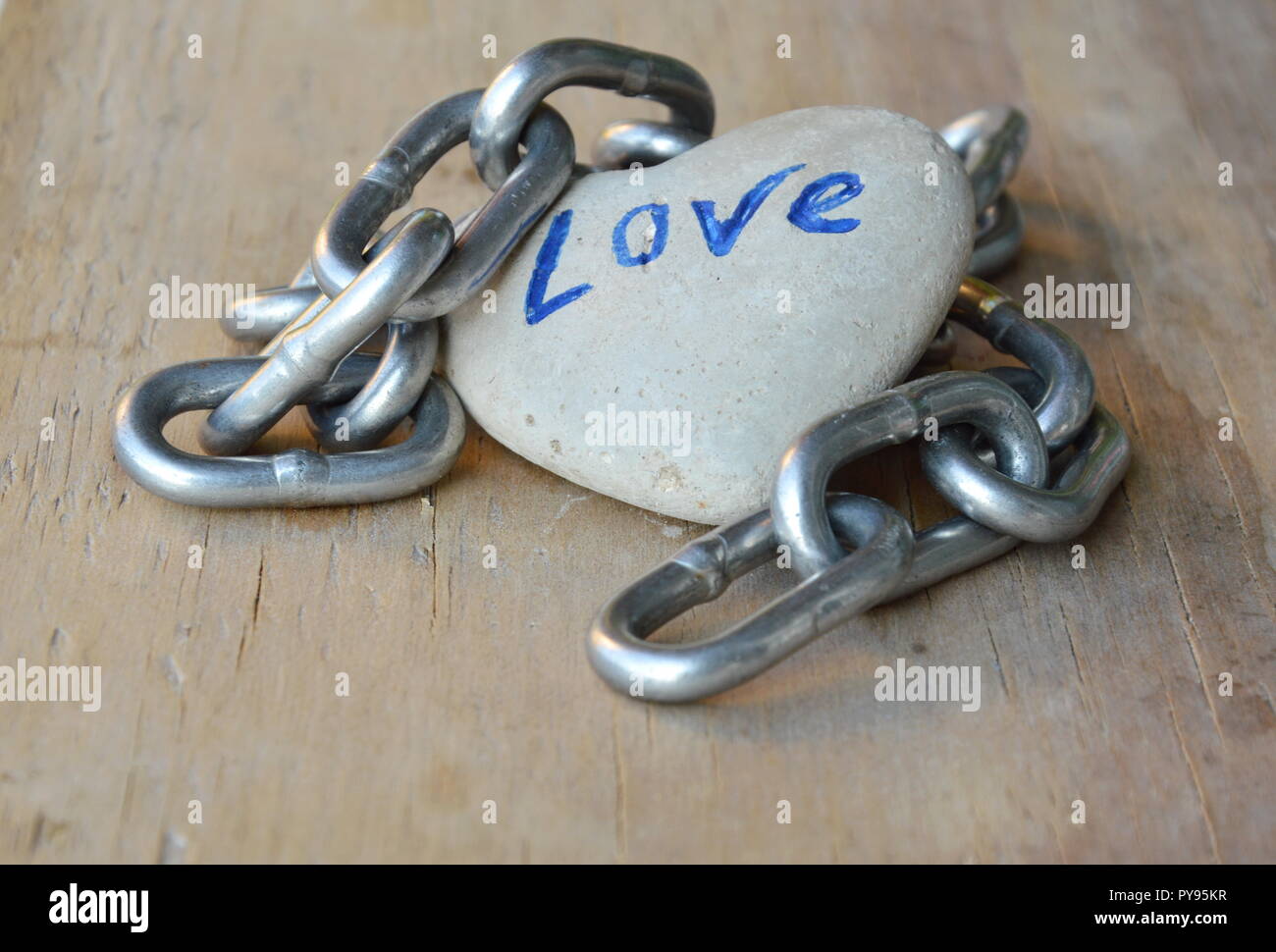 Chain stone iron hi-res stock photography and images - Alamy