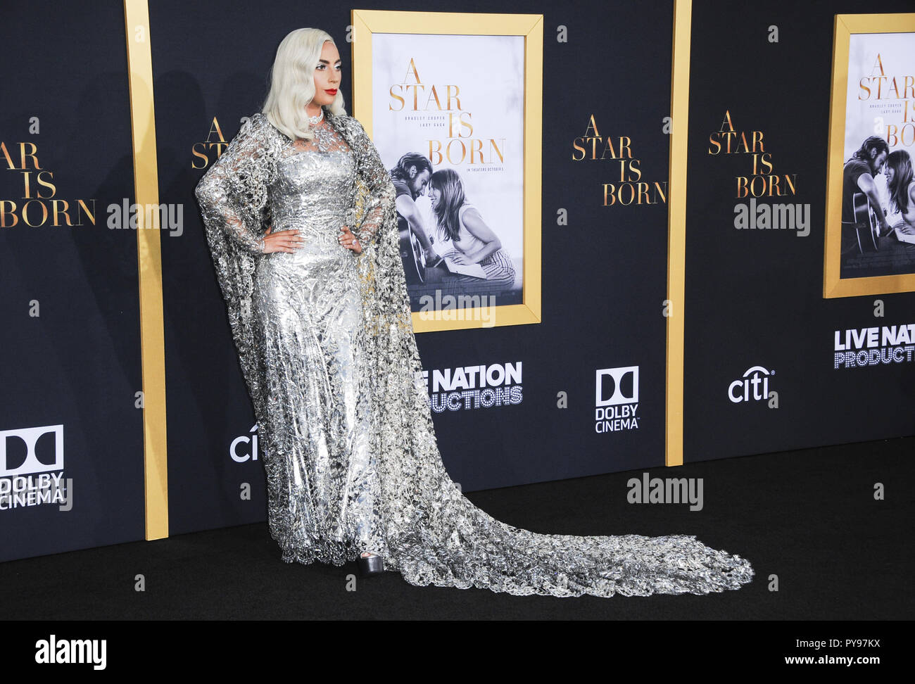 Film Premiere Star is Born Featuring: Lady Gaga Where: Los Angeles ...