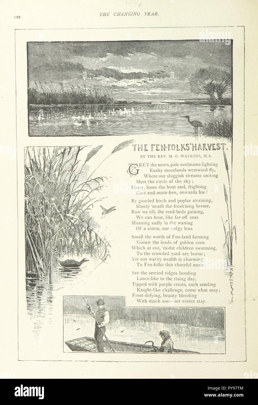 page 128 of 'The Changing Year being poems and pictures of life and ...