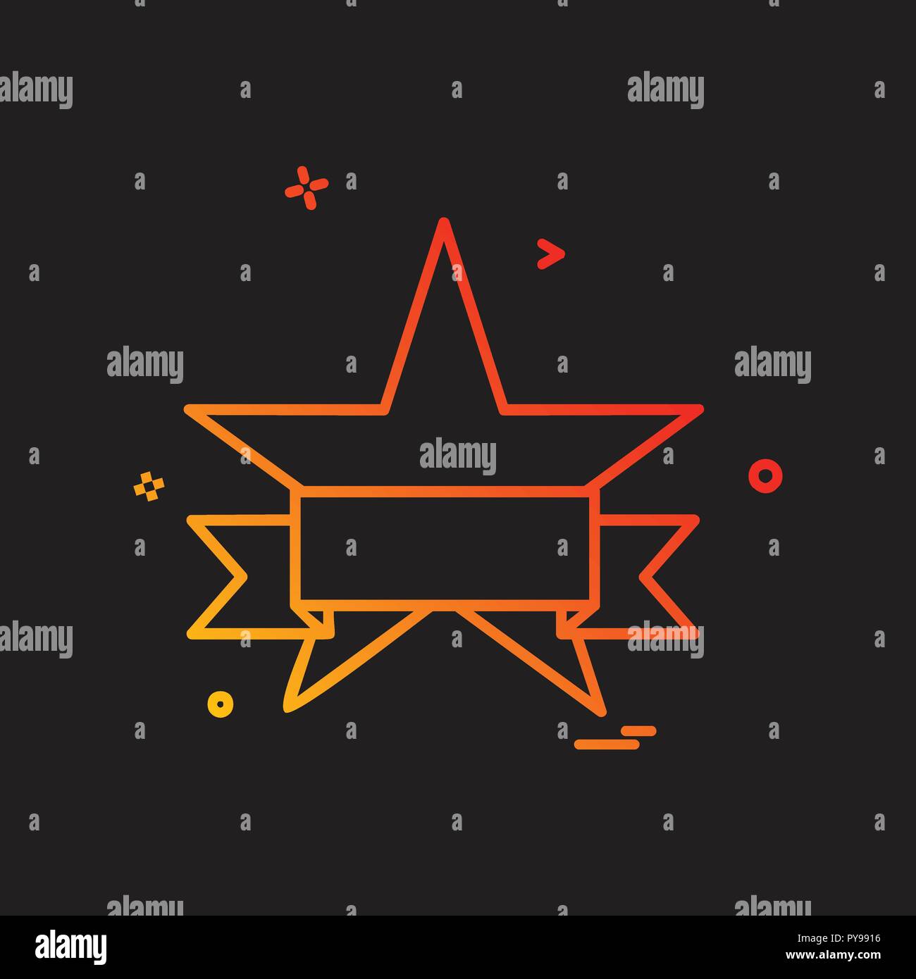 Star icon design vector Stock Vector Image & Art - Alamy