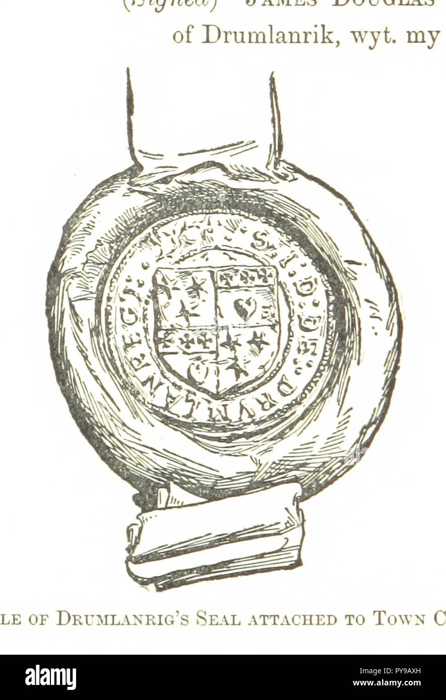 Map of hawick hi-res stock photography and images - Alamy