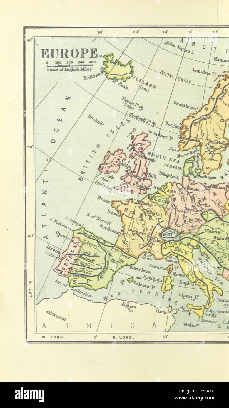 page 168 of 'The High School Manual of Geography. With maps and ...