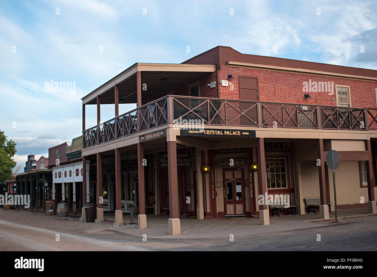 Crystal Palace. Tombstone Arizona USA Stock Photo - Alamy Crystal Palace. Tombstone Arizona USA Stock Photo - Alamy