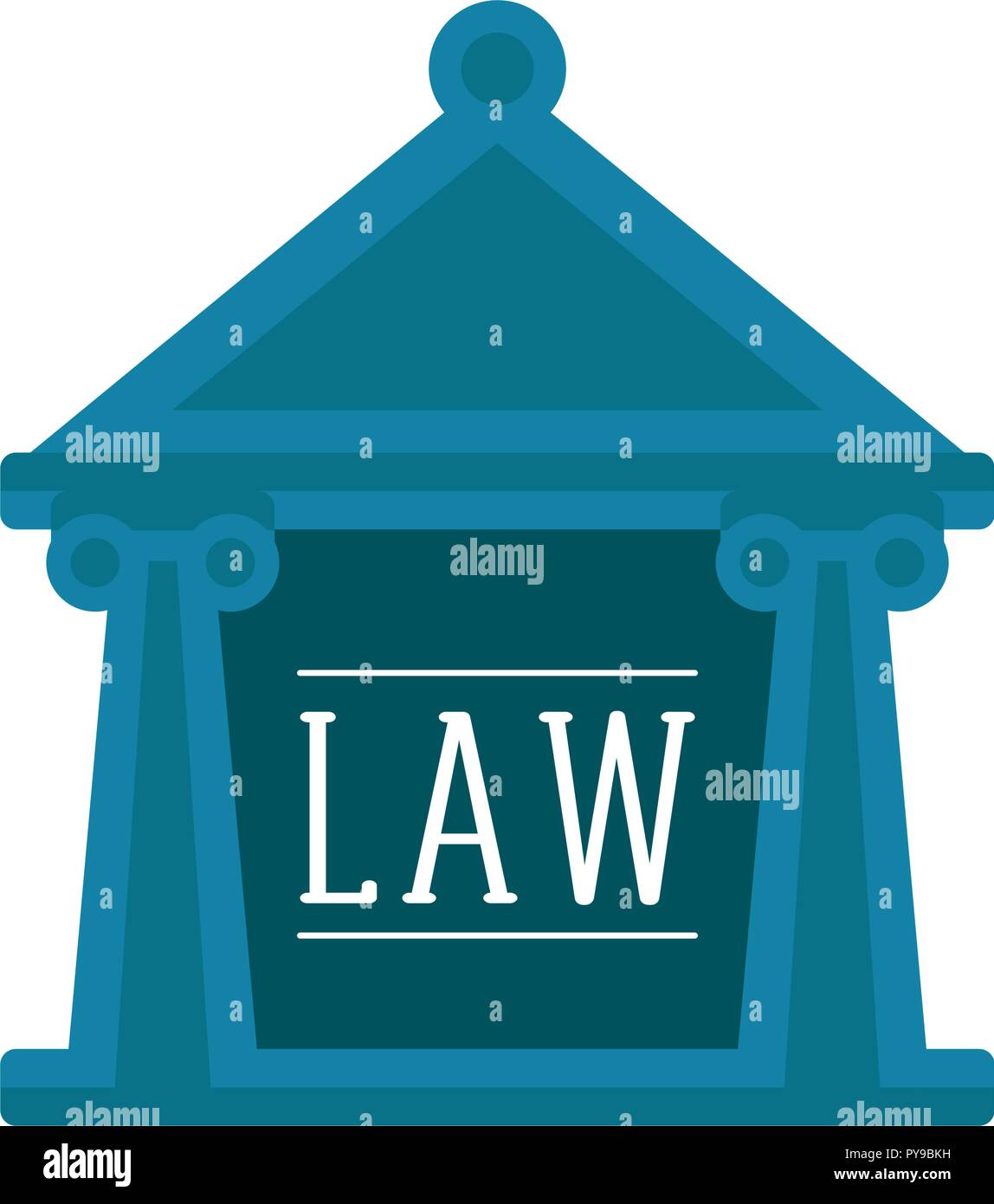 Isolated court building icon Stock Vector Image & Art - Alamy