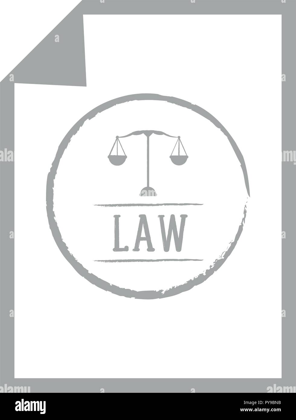 Law paper Stock Vector Images - Alamy